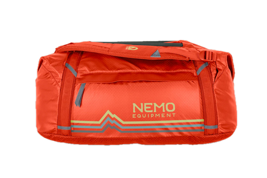 Nemo - Double Haul 55L Convertible Duffel & Tote - Spicy Orange ...