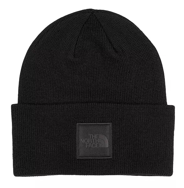 The North Face - Big Box Beanie - TNF Black/TNF Black/Tonal Patch ...