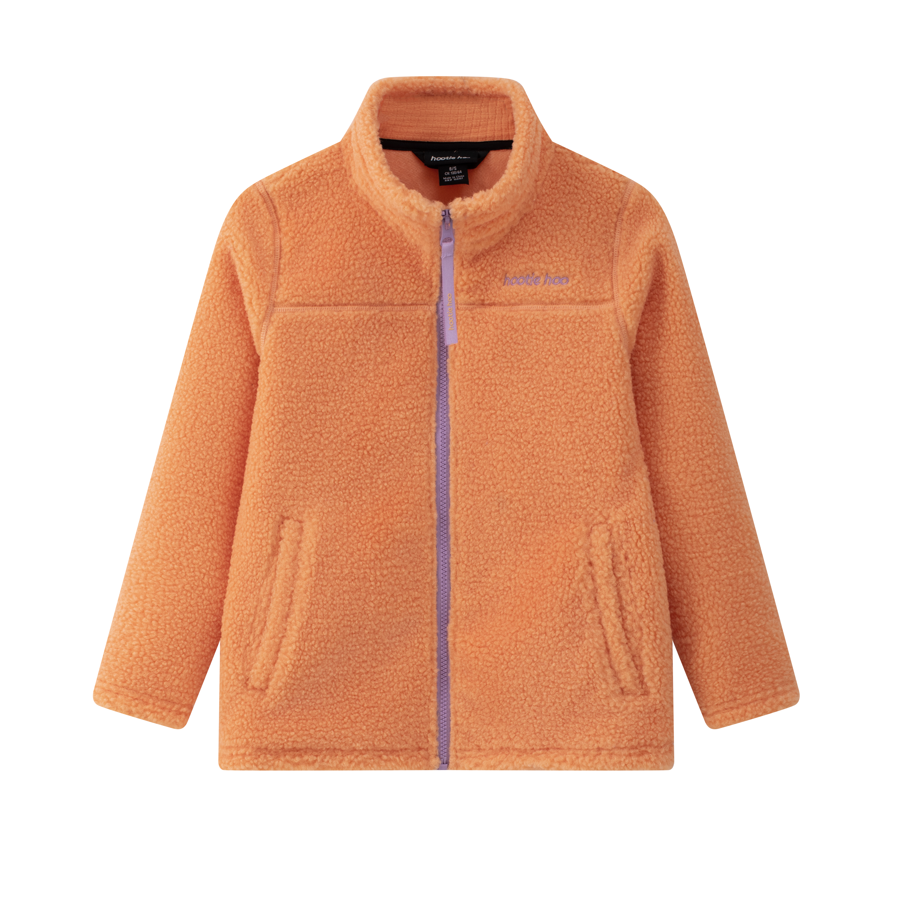 Kids Eyas Popcorn Fleece Jacket - Apricot – Outdoor Gear Exchange