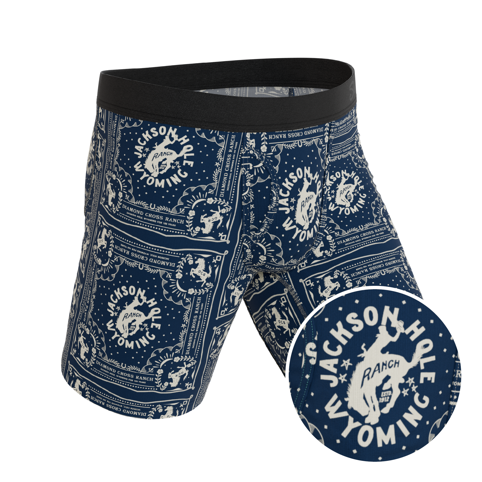 The Wrangle 'Em | Blue Bandana Shinesty x Diamond Cross Ranch Long Leg ...