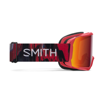 Smith - Daredevil Jr Goggle - Patrol Mixed Signals; Red Sol X Mirror ...