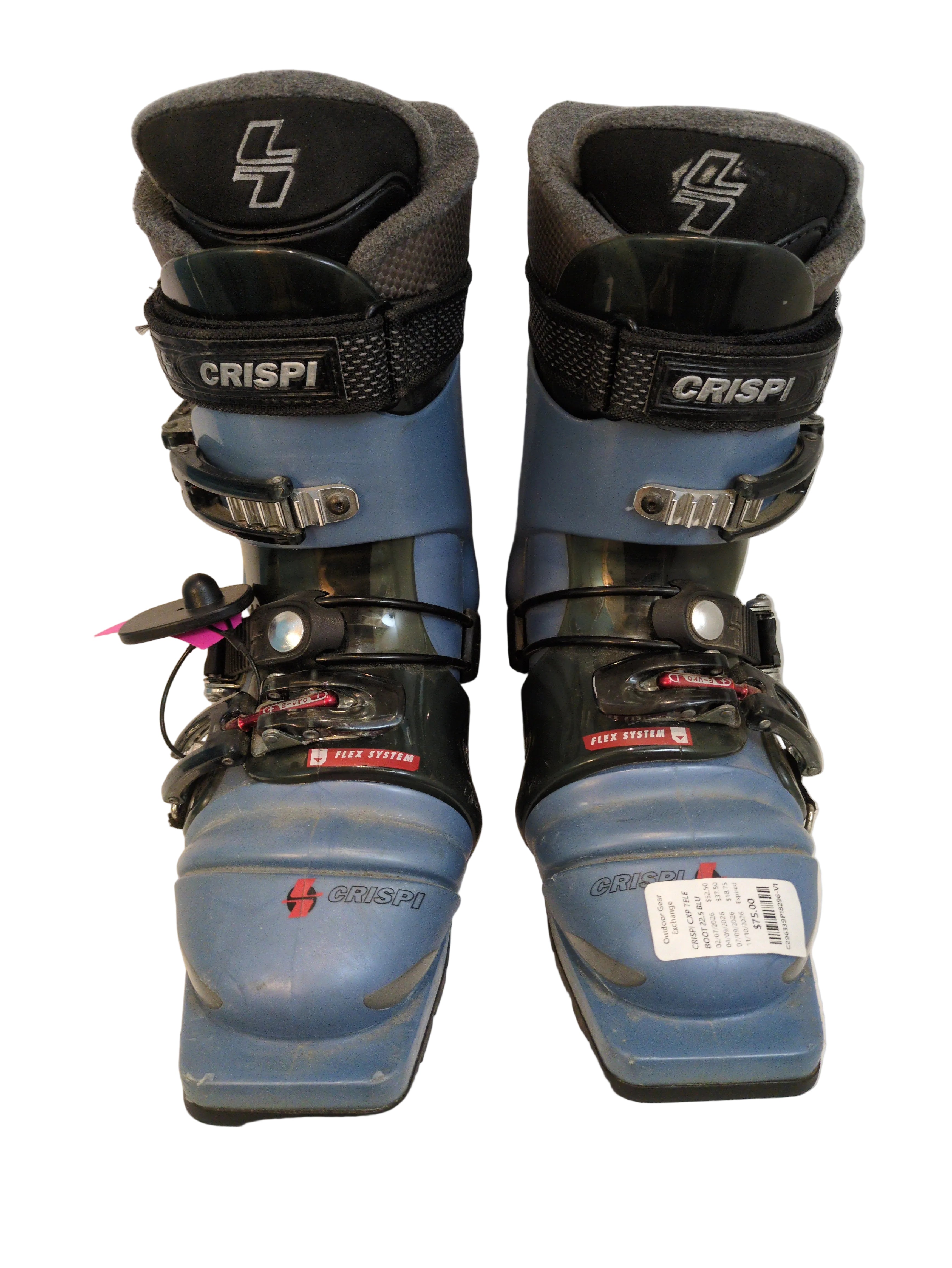 Crispi - CXP Telemark Boots - 22.5 - Blue – Outdoor Gear Exchange