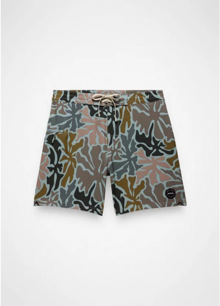 Prana - Fenton Boardshort - Saltwater Boogie Bloom – Outdoor Gear Exchange
