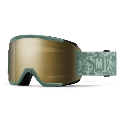 Smith - Squad - Cactus Zine; Sun Black Gold Mirror, Clear – Outdoor ...