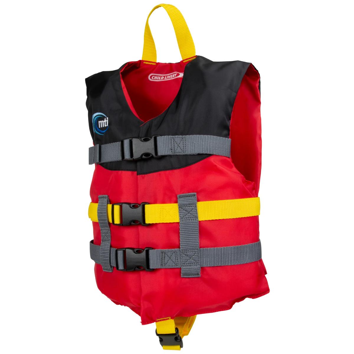 MTI - Child Livery Foam Vest - Red/Black – Outdoor Gear Exchange