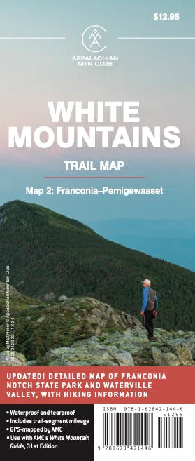 AMC - White Mountain Map 2: Franconia – Outdoor Gear Exchange